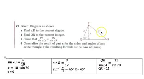 ⏩solvedgiven Diagram As Shown A Find ∠r To The Nearest Degree B