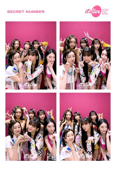 Its Live On Twitter 시크릿넘버가 추천하는 네컷 포즈 지금 바로 Its Live 틱톡에서 시크릿넘버의 잇라네컷 촬영 영상을 확인하세요💗