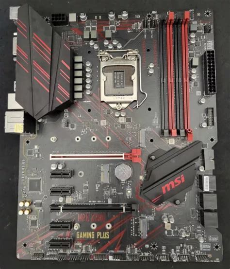 Msi Mpg Z390 Gaming Plus Lga 1151 Atx Ddr4 M 2 Motherboard 8 9 Gen Support £109 95 Picclick Uk