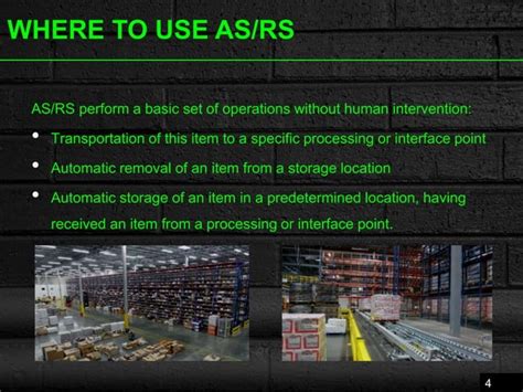 Automated Storage And Retrieval Systems Pptx Data Storage And