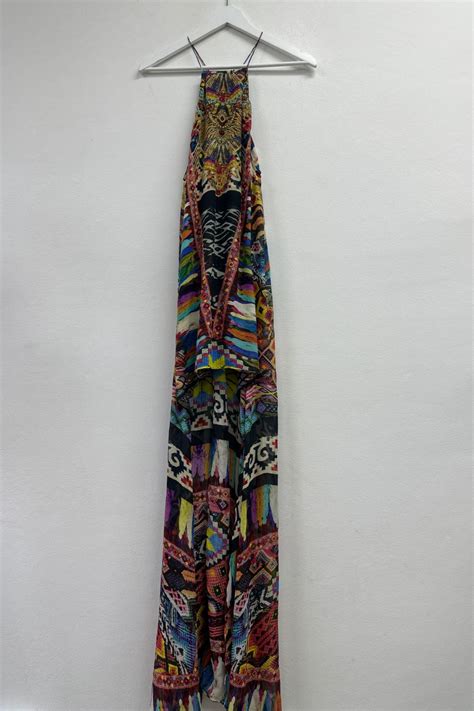 Buy Sheer Overlay Crystal Embellished Dress Camilla Glamcorner