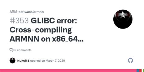 Glibc Error Cross Compiling Armnn On X8664 Ubuntu1804 For Arm