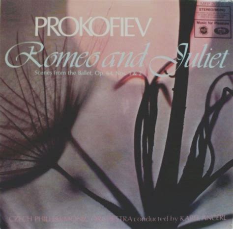 Prokofiev Romeo And Juliet Scenes From The Ballet Op 64 Nos 1 And 2
