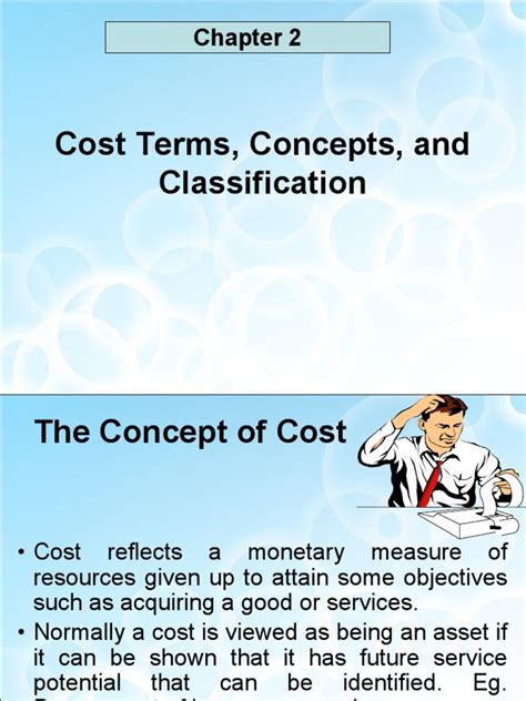 Cost Terms Concepts And Classification Pdf Cost Cost Of Goods Sold