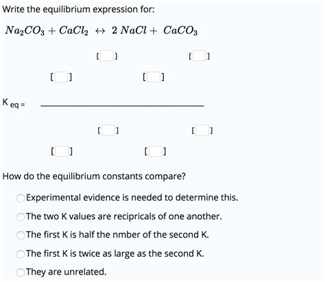Solved Consider The Reaction 2NaCl CaCO3 Na2CO3 CaCl2 Chegg