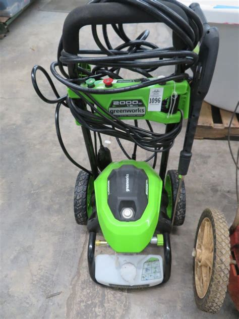 Greenworks 2000 Psi Electric Pressure Washer