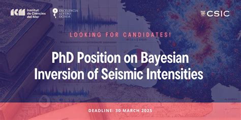 Phd Position Bayesian Inversion Of Seismic Intensities For Historical