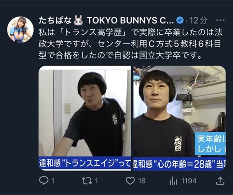 たちばな🐰 Tokyo Bunnys Club On Twitter Jyusoukenjp 法政大学はトランス国立大学