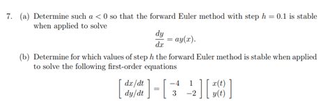 Solved 7 A Determine Such A