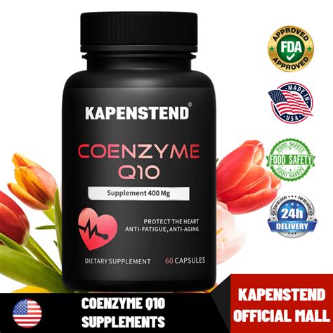 Coenzyme Q10 Supplement Balances Blood Pressure Supports Heart