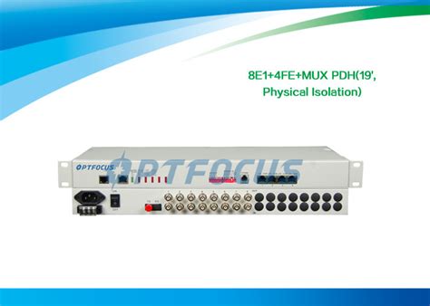 Auto óptico De La Multiplexación De Ethernet Del Multiplexor Del Rj45 8