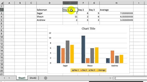 Excel Add Legend To Chart