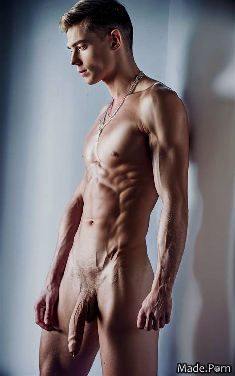 Porn Image Of Portrait Sideview Robot Cyborg Nude Leather Perfect Body Created By AI