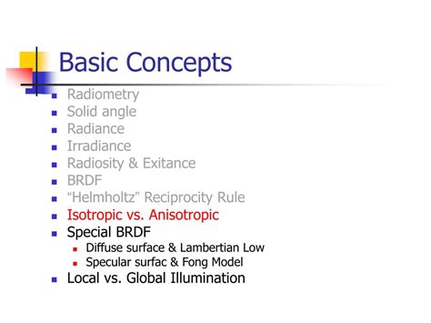Ppt Rendering And Reconstructing Under Complex Brdf S Powerpoint Presentation Id3780515