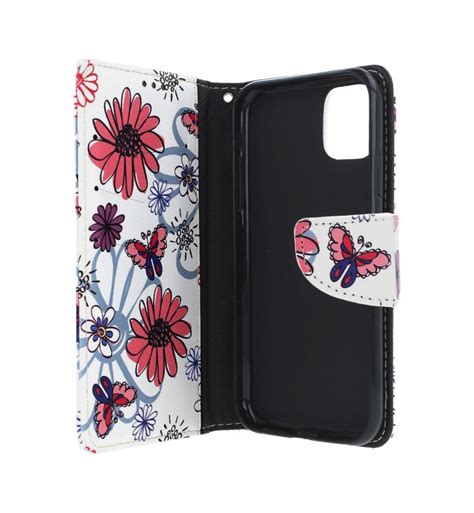 Obal na mobil iPhone 11 knížkový Flowers pouzdro ProMobily cz