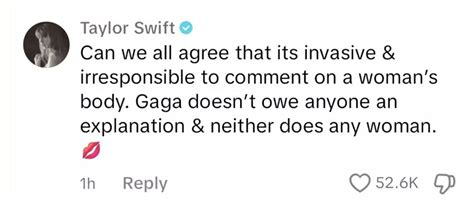 Taylor Swift Comes To Lady Gagas Defense Over Pregnancy Speculation