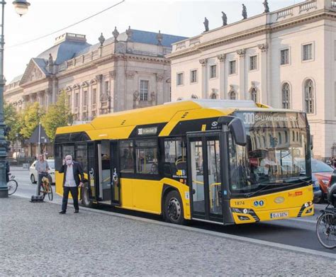 Alemania Berlín tiene 90 nuevos autobuses eléctricos Solaris