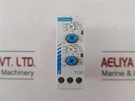Crouzet Tlr1 Multifunction Timer 0 1s 100h Aeliya Marine