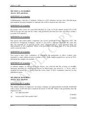SAMPLE Test Q QSS 1 Pdf AQ022 3 1 QSS Test Page 1 Of 6 SECTION A 20