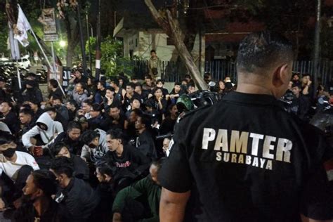 100 Orang Ditangkap Saat Konvoi Rayakan Pengesahan Jadi Anggota