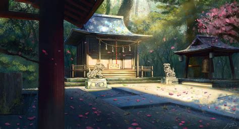 Shinto Shrine By Sanyulmi On Deviantart