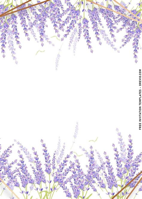 Invitation Background Lavender