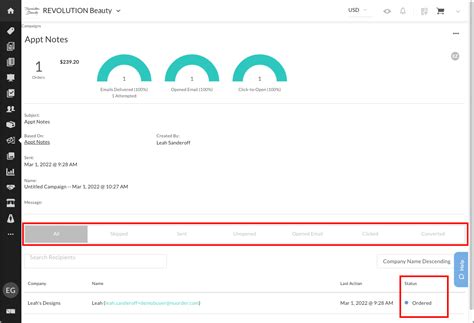 Campaign Email Status Nuorder Help Desk Home