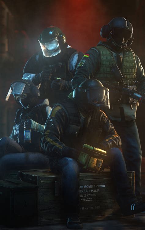 Tom Clancys Rainbow Six Siege Gsg 9 German Operators Full Hd 2k Wallpaper