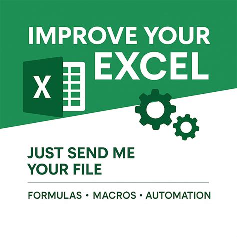 Improve Your Excel With Formulas Or Macros By Dataemmanuel Fiverr