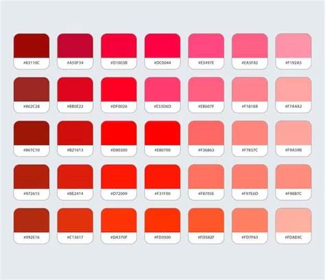 What Is The Pms Color For Red