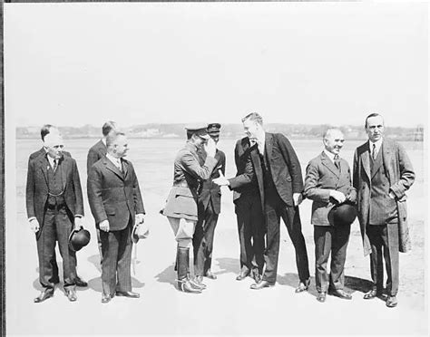 Secretary Of State Kellogg Captain Hermann Koehl Major James Fi 1928 Old Photo Eur 659