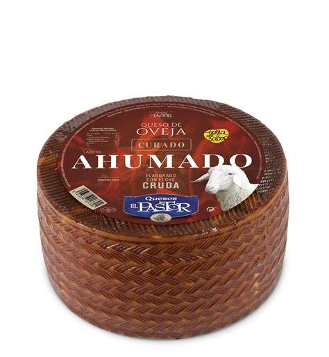 QUESO OVEJA CURADO AHUMADO EL PASTOR PIEZA 3 KG Quesos El Pastor