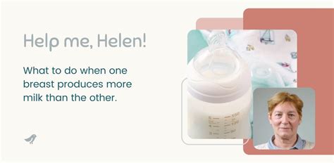 What To Do When One Breast Produces More Milk Than The Other
