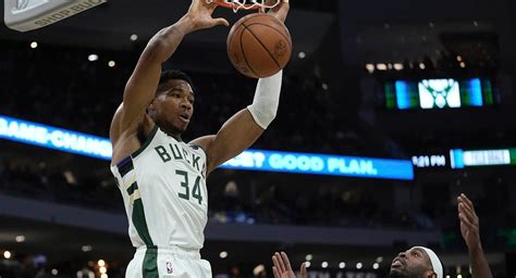 Giannis Antetokounmpo Scores 64 Points Bucks Beat Pacers