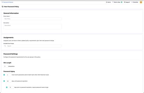 Create A Custom Password Policy Jumpcloud