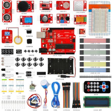 Hobbytronics SUPER STARTER KIT ARDUINO UNO R3