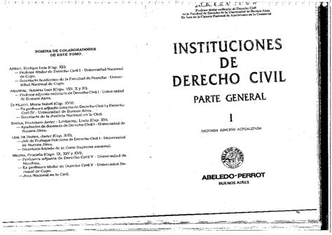 Instituciones De Derecho Civil Studocu