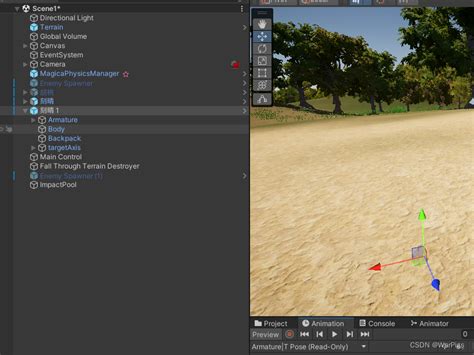 Unity动画系统笔记unity动画的original 和 Rootnoderotation的差别 Csdn博客