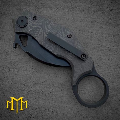 Udt Knives M390 Carbon Fiber Folding Karambit