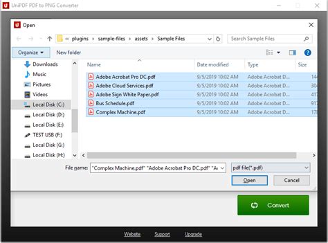 Converter PNG Em PDF