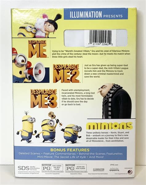 Illumination Presents Despicable Me 4 Movie Collection Dvd New Ebay