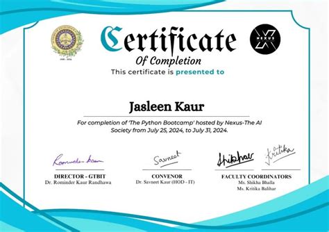 Python Ai Machinelearning Coding Bootcamp Nexusaisociety Gtbit Jasleen Kaur
