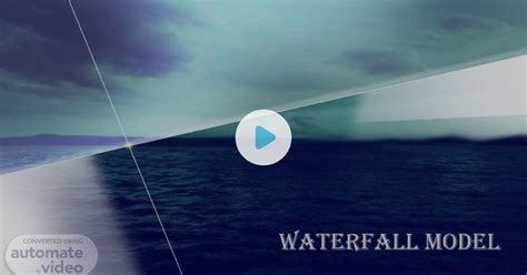 waterfall model automate video