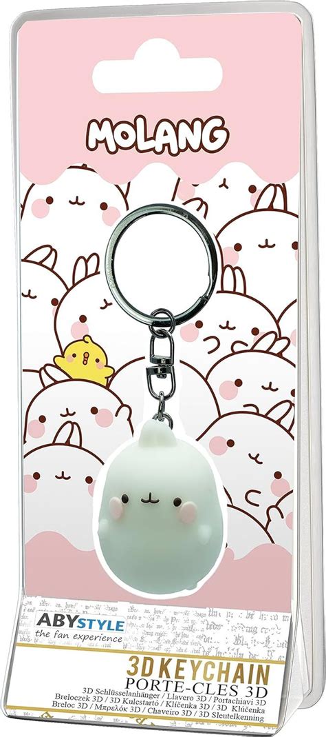 Μπρελόκ 3d abystyle animation molang molang ozon gr
