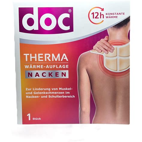 Kaufen 24h liefern DOC THERMA WÄRME AUFLAGE NACKENvon