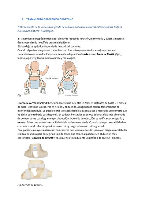Displasia Del Desarrollo De Caderas Pdf
