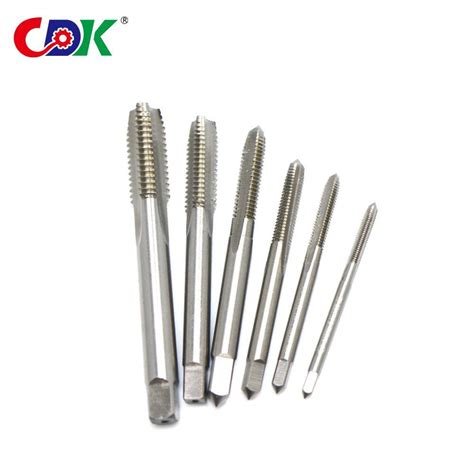 Machine Screw Thread Plug Taps Set M3 M4 M5 Machine Tap China Hand Tap And Spiral Flute Tap