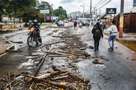 Ciclone Afeta Mais De 40 Dos Municípios De Sc E 22 Cidades Decretam