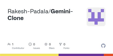 Github Rakesh Padala Gemini Clone