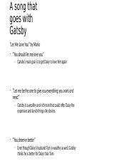 Exploring Gatsby's Love: Themes and Critiques in The Great Gatsby ...
